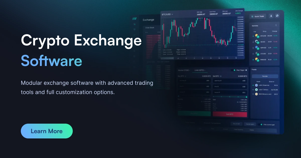 Crypto Exchange Software | Shift Markets